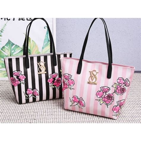Victoria Secret Floral Tote Bag Womens Fashion Bags And Wallets