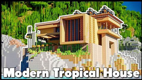 Minecraft Modern House Design Tropical Best Minecraft Beach Houses And