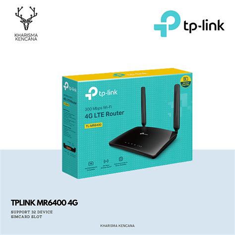 Networking Tp Link Tl Mr Mbps Wireless N G Lte Router Tp Link Tl Mr Kharisma