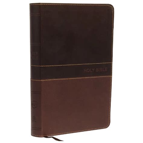 Nkjv Deluxe T Bible Imitation Leather Tan Red Letter Edition