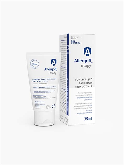 Allergoff atopy powlekająco barierowy krem do ciała 75 ml ICB Pharma
