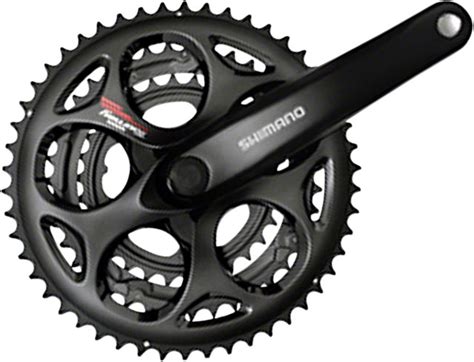 Shimano Tourney A073 170mm 30x39x50t 7 8 Speed Triple Crankset Black