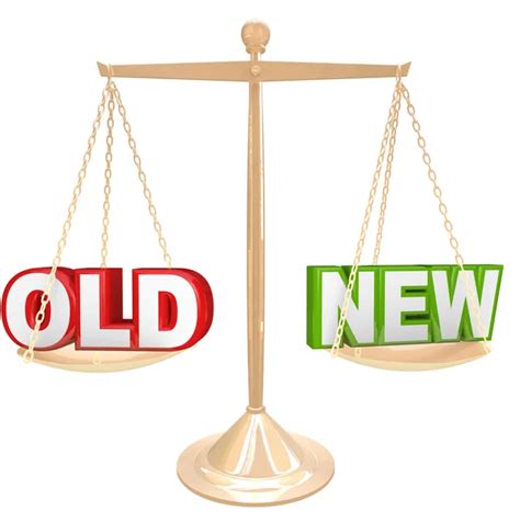 Old Vs New Stock Photos Royalty Free Old Vs New Images Depositphotos