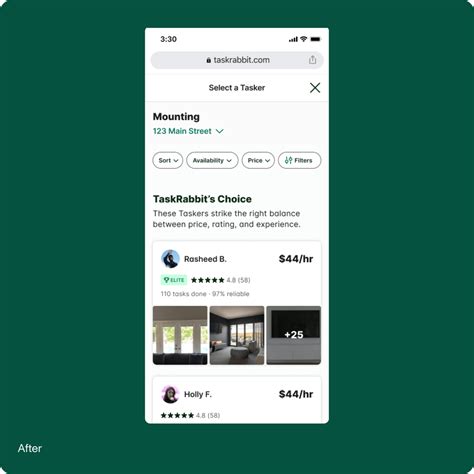 Taskrabbit Ux Ui Design Big Human