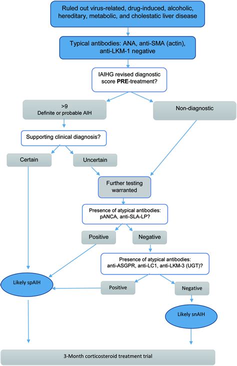 Algorithm For The Diagnostic Workup Of Seronegative Autoimmune Download Scientific Diagram