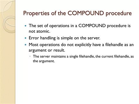 The NFS Version 4 Protocol PPT