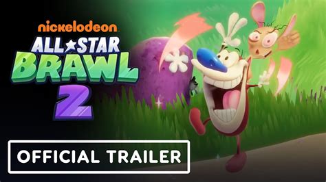Nickelodeon All Star Brawl 2 Official Ren And Stimpy Spotlight