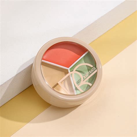 Three Color Concealer Cover Spots Acne Marks Dark Circles Tear Groove