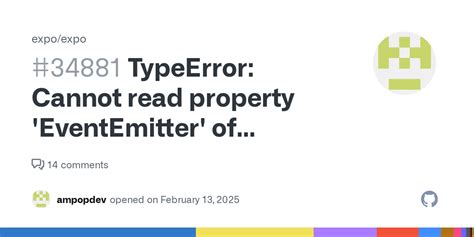 Typeerror Cannot Read Property Eventemitter Of Undefined When Using