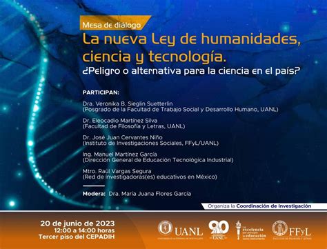 Mesa De Diálogo “la Nueva Ley De Humanidades Ciencia Y Tecnología
