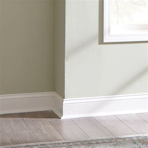 Reliabilt 9 16 In X 5 1 4 In X 16 Ft Traditional Primed Wood Pine 610 Baseboard Moulding In