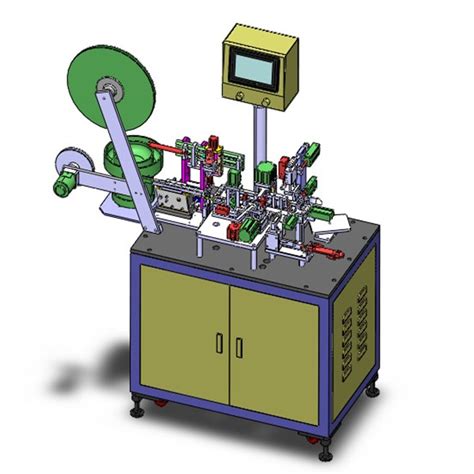 全自动插端子机3d图纸h348 F213 非标自动化设备3d图纸3d模型step模型图纸下载 懒石网