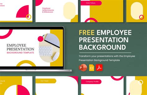 Free Employee Presentation Background Download In Pdf Powerpoint