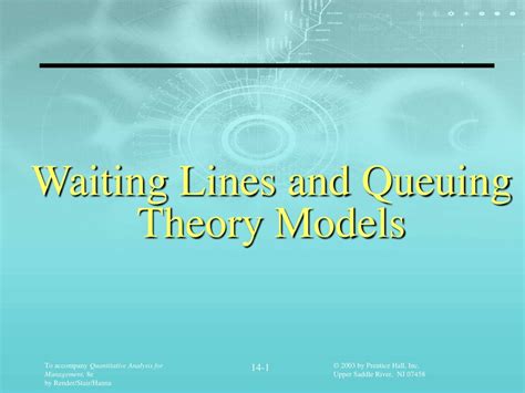 Ppt Optimizing Service Levels With Queuing Theory Powerpoint