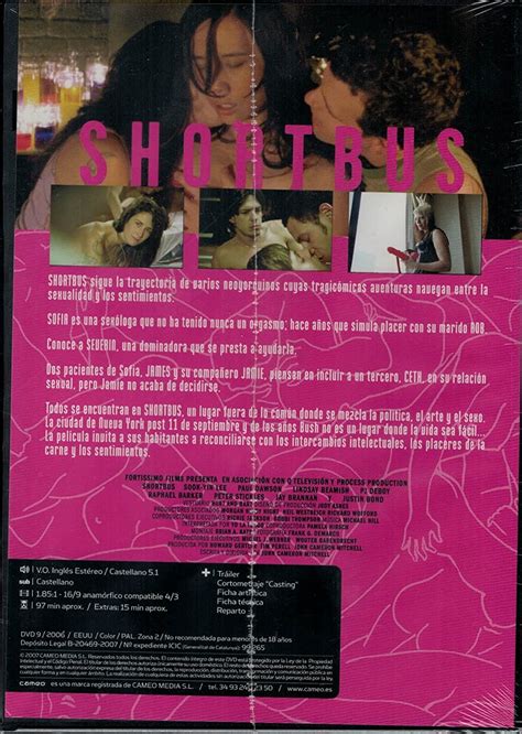 Shortbus Edición Dvd Sencilla 2006 Dvd