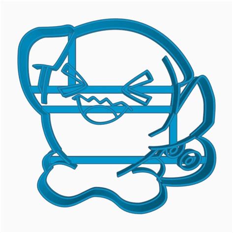 Descargar Archivo Stl Wobbuffet Cookie Cutter Pokemon Anime Chibi • Diseño Para Imprimir En 3d