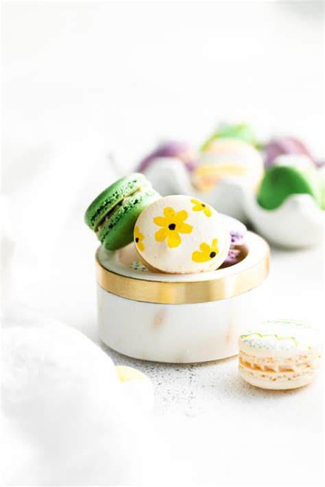 Easter Egg Macarons A Perfectly Decorated Spring Macaron