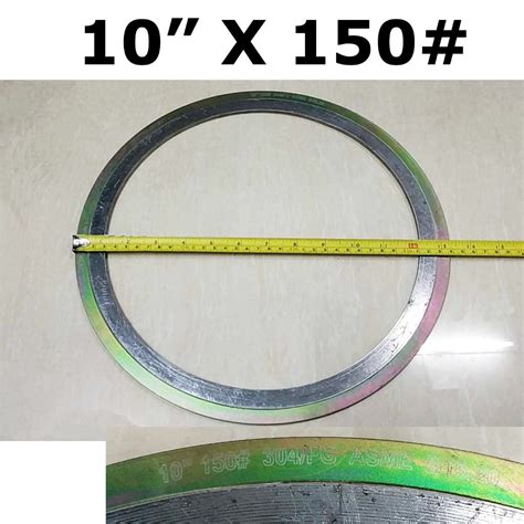 FLEXITALLIC GASKET 10 X 150 SPIRAL WOUND GASKET 304 FG ASME B16 20
