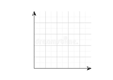 Blank Coordinate Grid With X Axis And Y Axis Illustration Empty Graph Paper With Labeled Axes