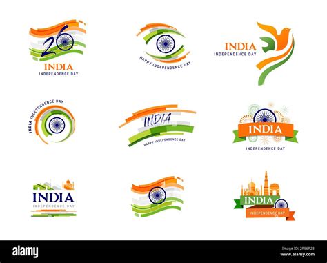 India Independence Day Banner Poster And Greeting Card 76 Year