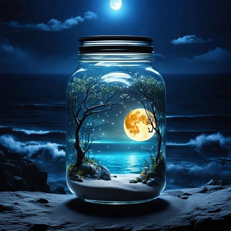 The Moon In Jar Daily Challenge 560 In 2024 Art Gallery Wallpaper