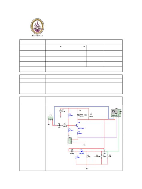 Js03 Frequency Modulation Using Multisim Hanif Azizi Pdf Frequency Modulation Modulation