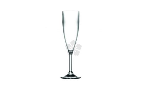 Promotional Premium Plastic Champagne Glass Personalised By Mojo
