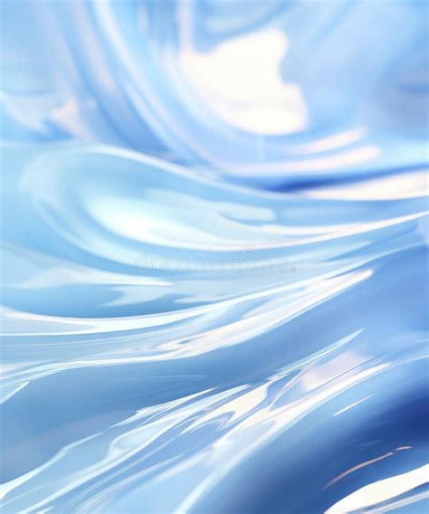 Abstract Blue Background Cosmetics Poster Illustration Background