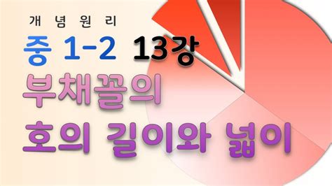 새과정 개념원리 중1 2 13강 부채꼴의 호의 길이와 넓이 Youtube