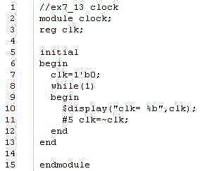 原创The solutional manual of the Verilog HDL A Guide to Digital Design and Synthesis 2nd ch07
