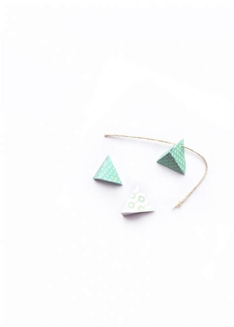 Diy Mini 3d Geometric Shapes