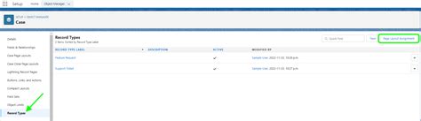 How To Assign Pagelayouts To Record Types In Salesforce Example