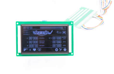 Automotive Charging Display Va Negative O Clock LCD Display Panel With Zebra Connector