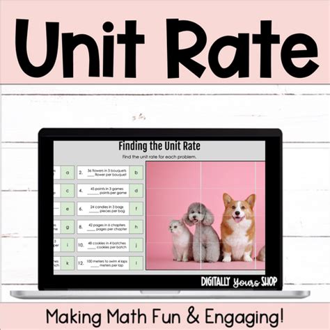 Unit Rate Digital Self Checking Digital Activity Amped Up Learning