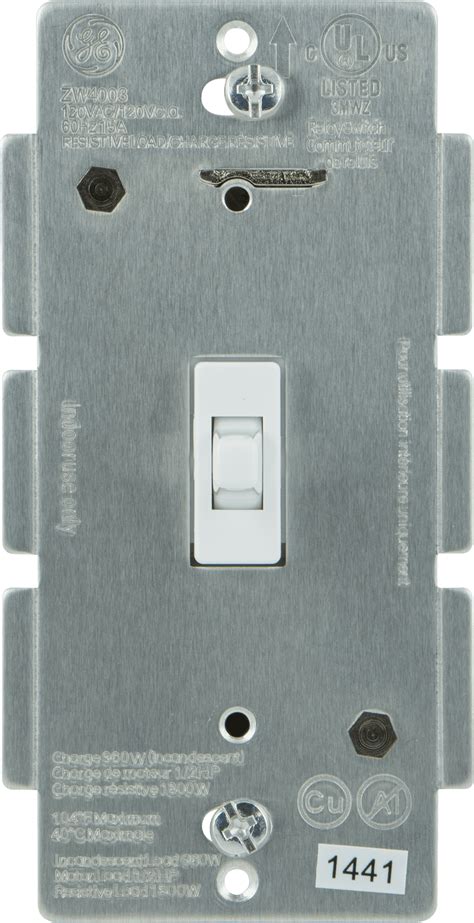 GE Z Wave In Wall Smart Toggle Switch Hub Required 12727 Walmart Com