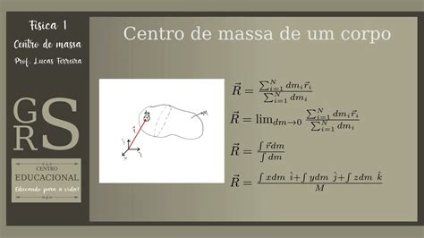 C Lculo Da Posi O Do Centro De Massa Para Um Corpo Massivo Youtube