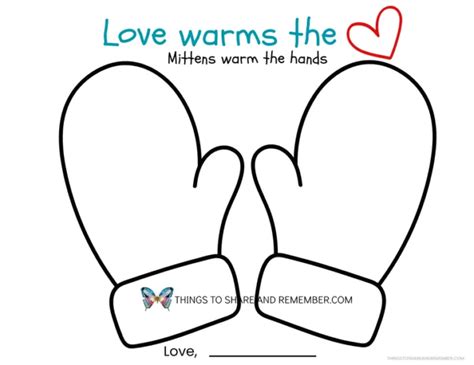 Mitten Template