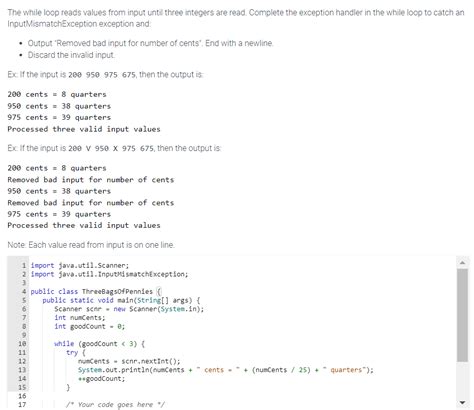 Solved The While Loop Reads Values From Input Until Three Chegg