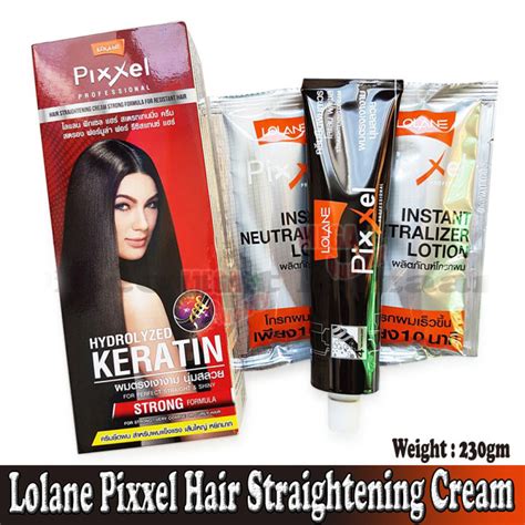 Lolane Pixxel Hair Straightening Cream 230ml Bd