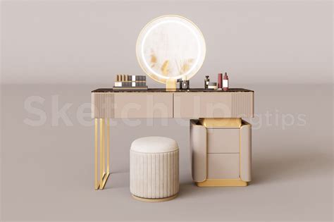 11927 Free Sketchup Dressing Table Models Download Sketchup Models