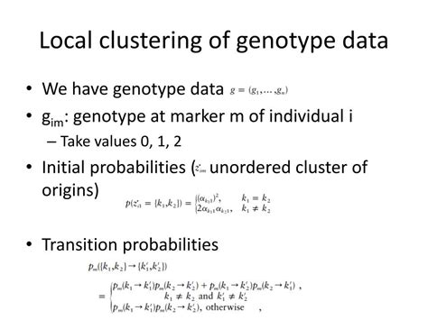 Ppt Biostatistics Lecture 19 Linkage Disequilibrium And Snp Detection Powerpoint Presentation