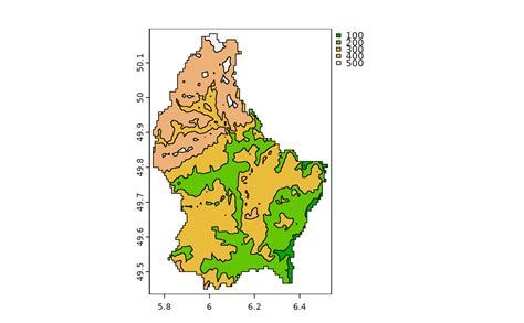 contour plot — contour terra