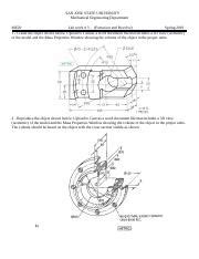 LW3 S19 Docx SAN JOSE STATE UNIVERSITY Mechanical Engineering