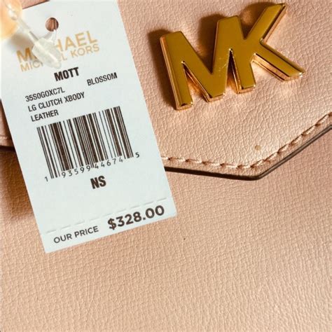 Michael Kors Bags Nwt Michael Kors Mott Large Clutch Crossbody Bag