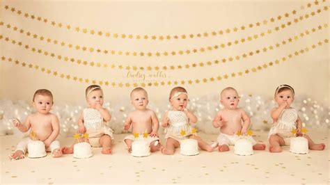 The Waldrop Sextuplets Of Albertville Celebrate Their First Birthday