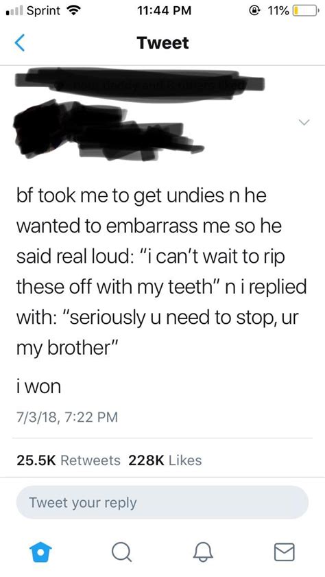 Brother Rips Sisters Panties Off With Teeth Click Bait R Thathappened