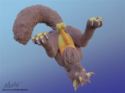 Rule 34 3d Artwork Anthro Balls Blender Software Digital Media