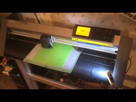 Graphtec Ce With The Cricit Board YouTube