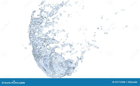 Klare Welle Des Kalten Wassers Stockfoto Bild Von Hintergrund