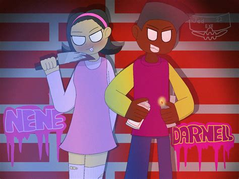 Picos School Nene And Darnell By Jed22exe On Deviantart